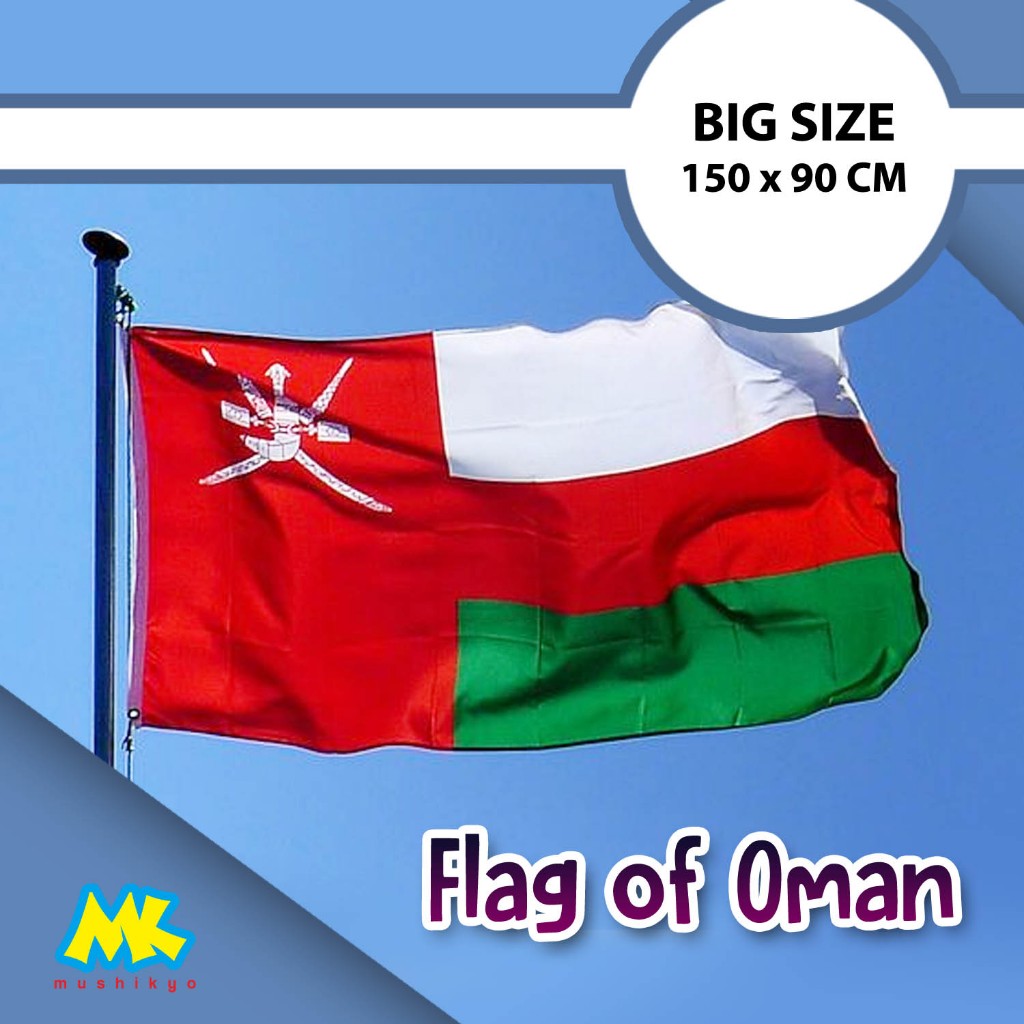 Jual Bendera Oman ukuran 150x90cm | Shopee Indonesia