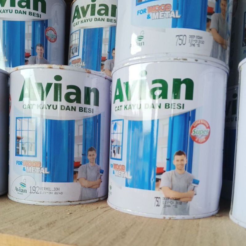 Jual CAT MINYAK AVIAN 1KG / CAT MINYAK MURAH 850 GRAM / CAT KAYU CAT ...