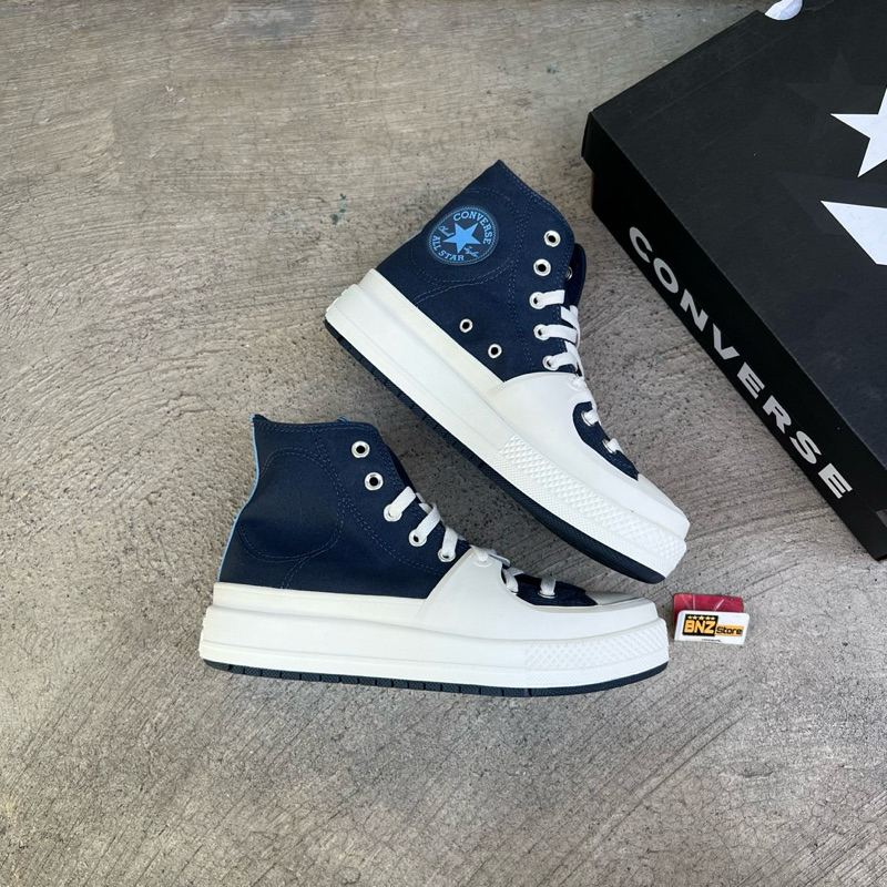 Jual Converse CTAS Construct Hi Men Sneaker-Navt. Lt Blue Egret ...