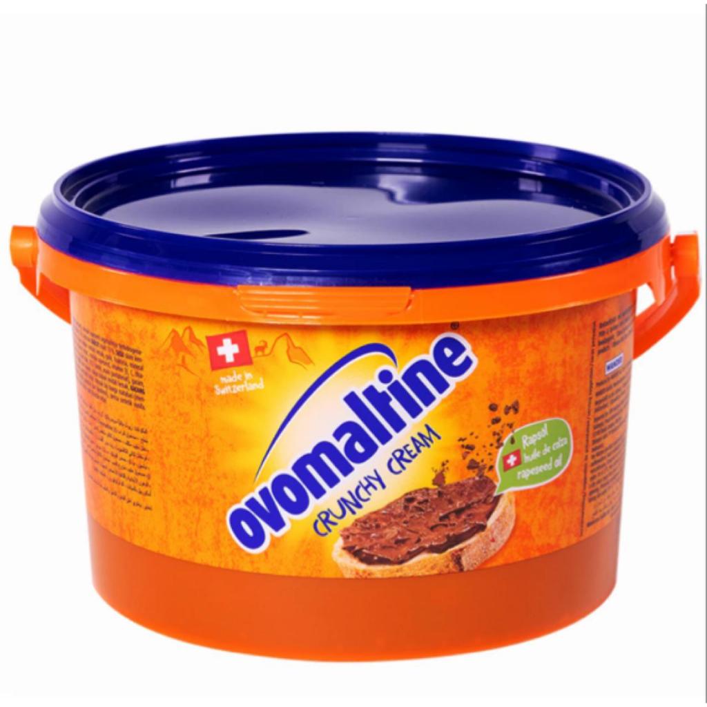 Jual Ovomaltine Crunchy Cream / Selai Roti Cokelat 2,5 KG . EXP. MEI ...