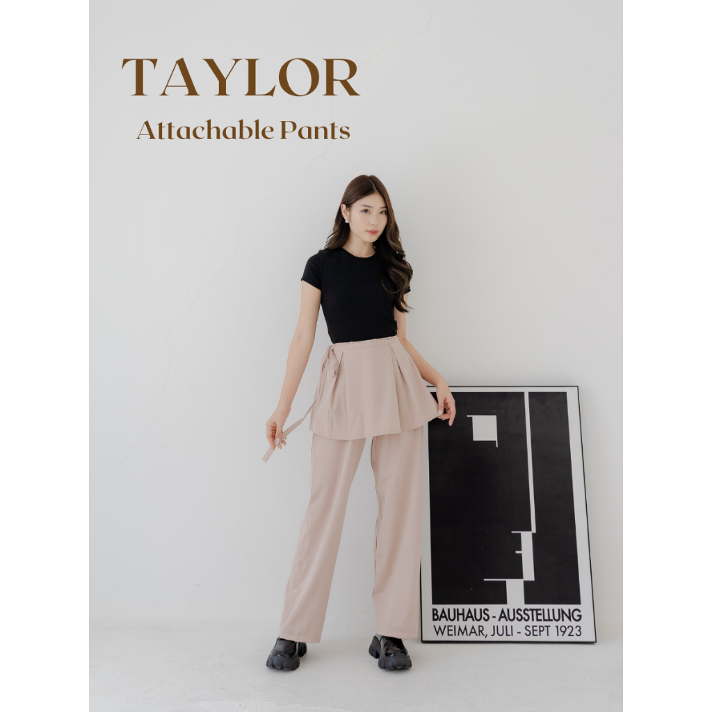 Jual Duvelle Taylor Attachable Pants / Two Ways Pants / Kulot Rok ...