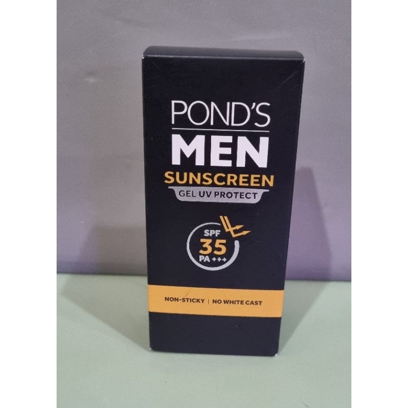 Jual PONDS MEN sunscreen gel uv protect spf35 pa+++ 30g | Shopee Indonesia