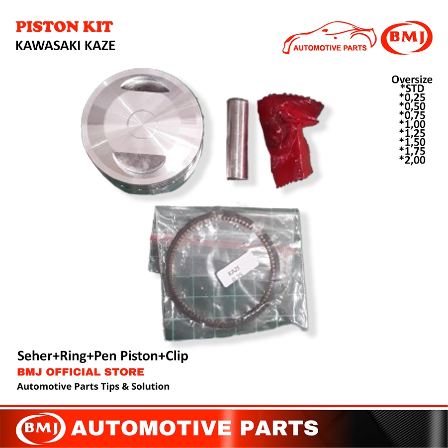 Jual Piston Kit ITI Kawasaki Kaze | Shopee Indonesia