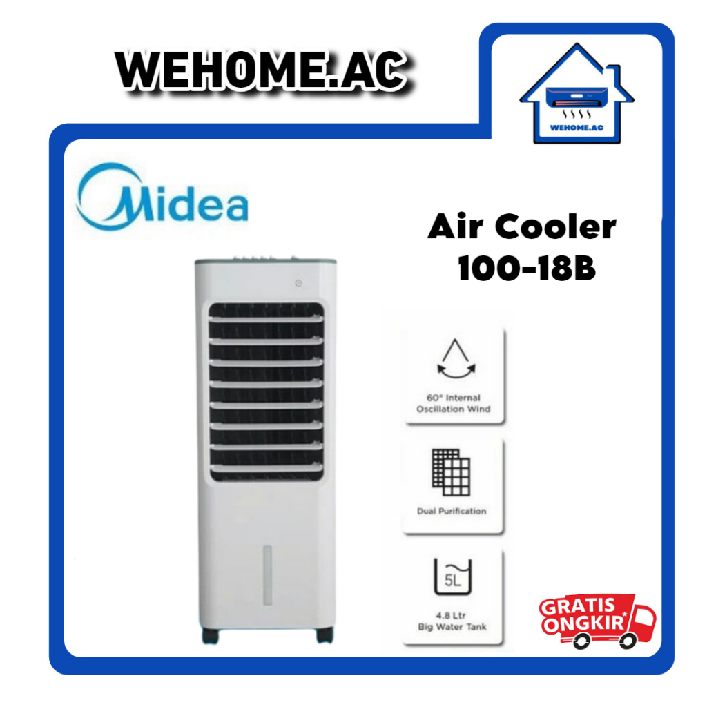 Jual Air Cooler Midea 100-18B Pendingin Ruangan Midea Air Cooler ...