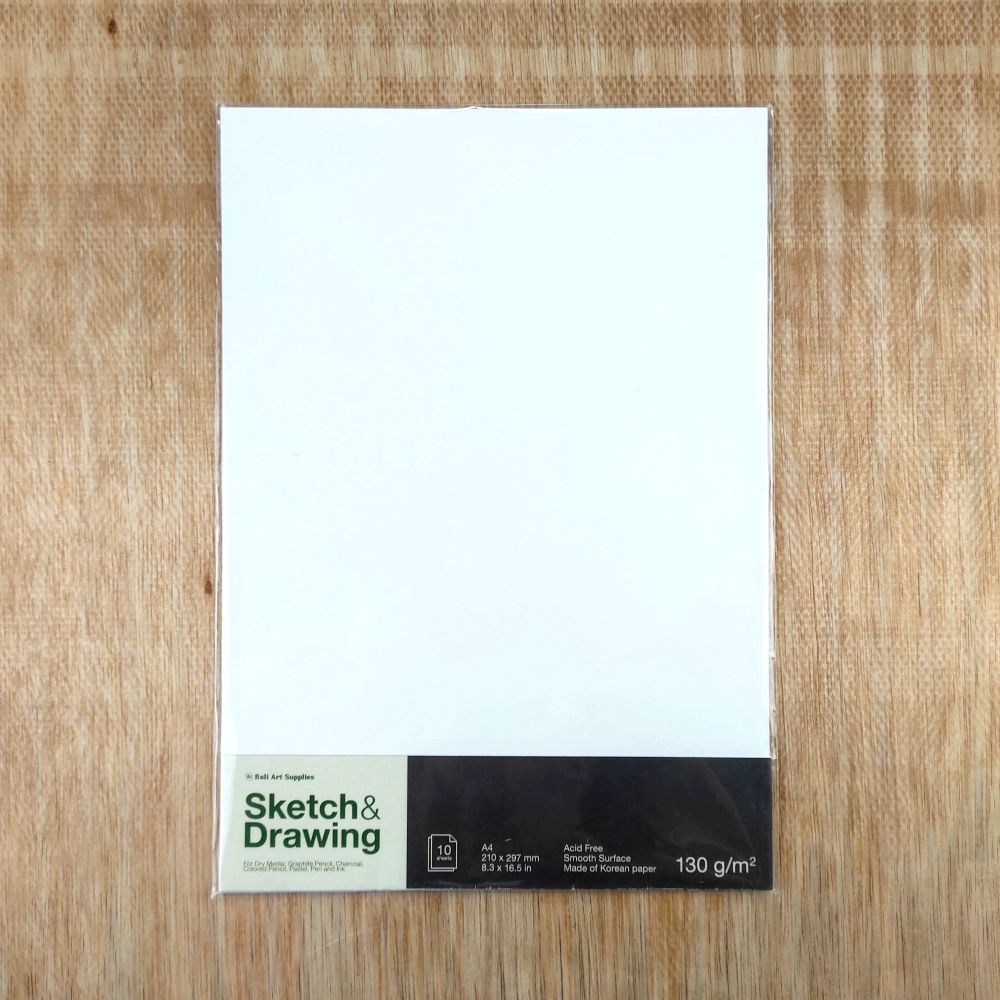 Jual BALIARTEMEDIA Sketch & Drawing Paper Smooth Surface 130gsm A5/A4 ...