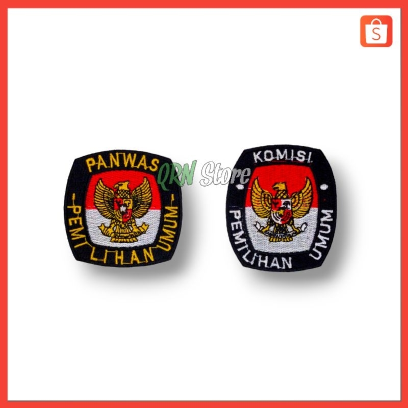 Jual Bet Badge Atribut Logo KPU Komisi Pemilihan Umum Pemilu RI Panwas ...