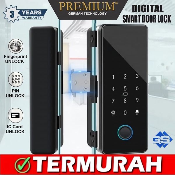 Jual KUNCI PINTU DIGITAL / DIGITAL DOOR LOCK / FINGER PRINT / SIDIK ...
