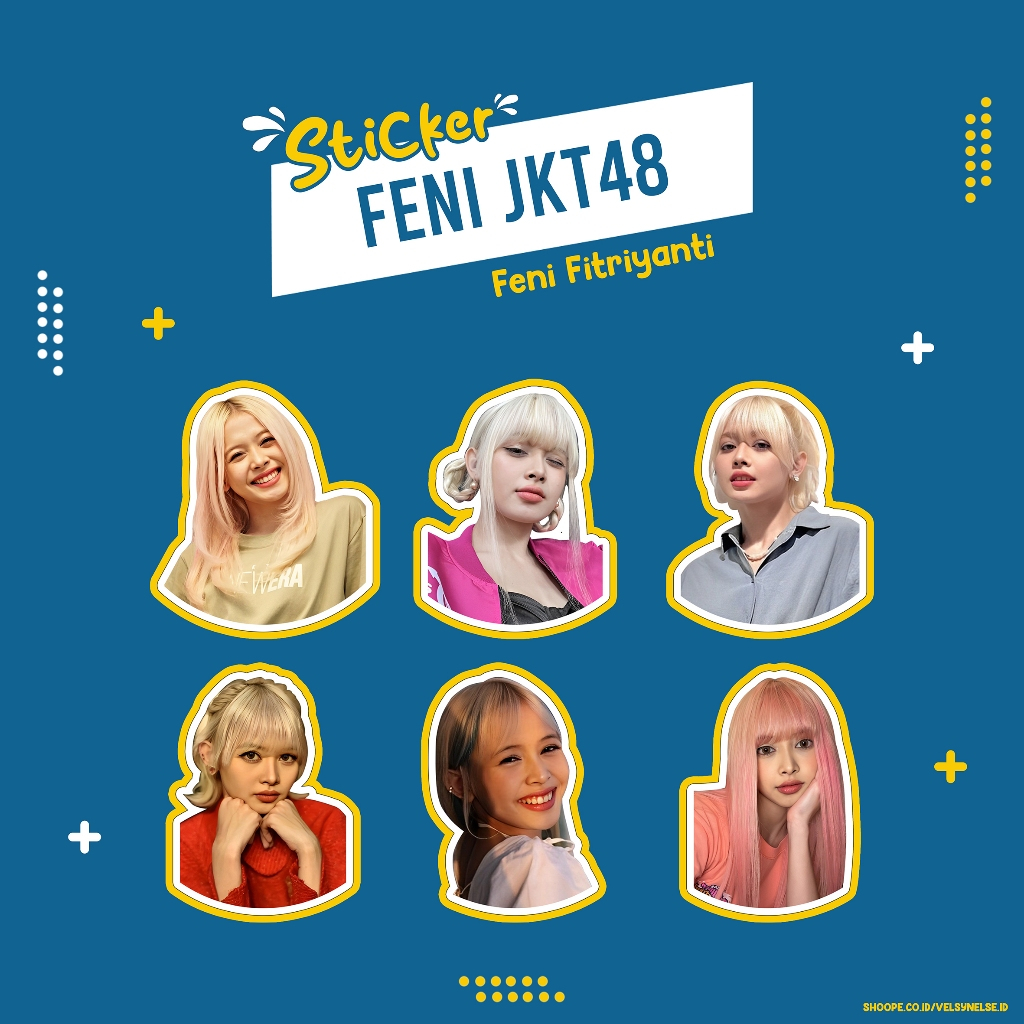 Jual [ ISI 6 ] Sticker Pack JKT48 Lucu Aesthetic High Quality | Shopee ...