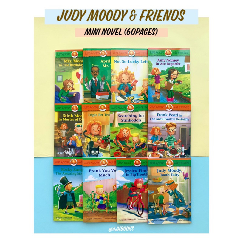 Jual Buku anak Import Judy Moody and Friends full color 60pages ...
