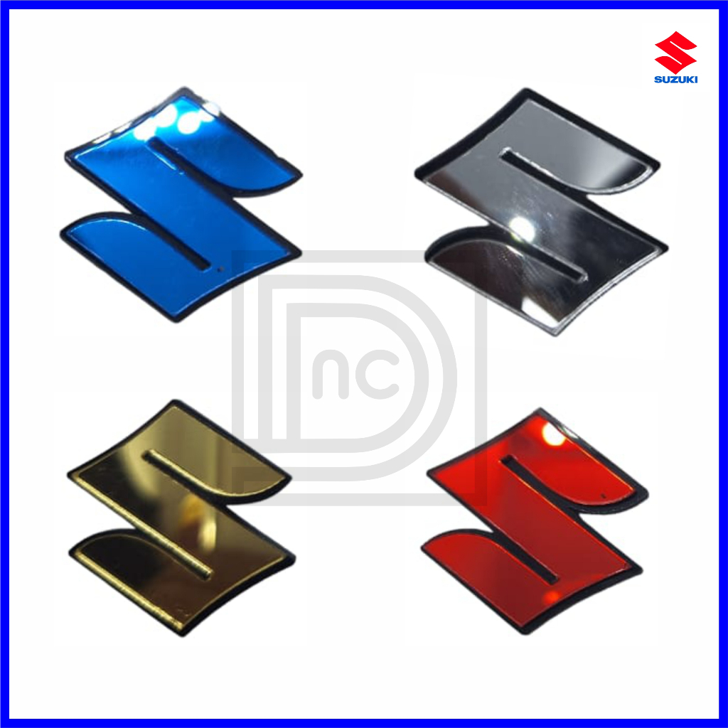 Jual Emblem Logo SUZUKI Motor 3D Akrilik Variasi Modip Skywave Skydrive ...