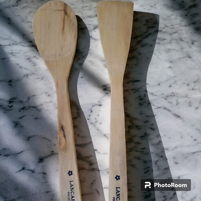 Jual siut kayu/sendok goreng kayu ukuran tanggung wodden spatula ...