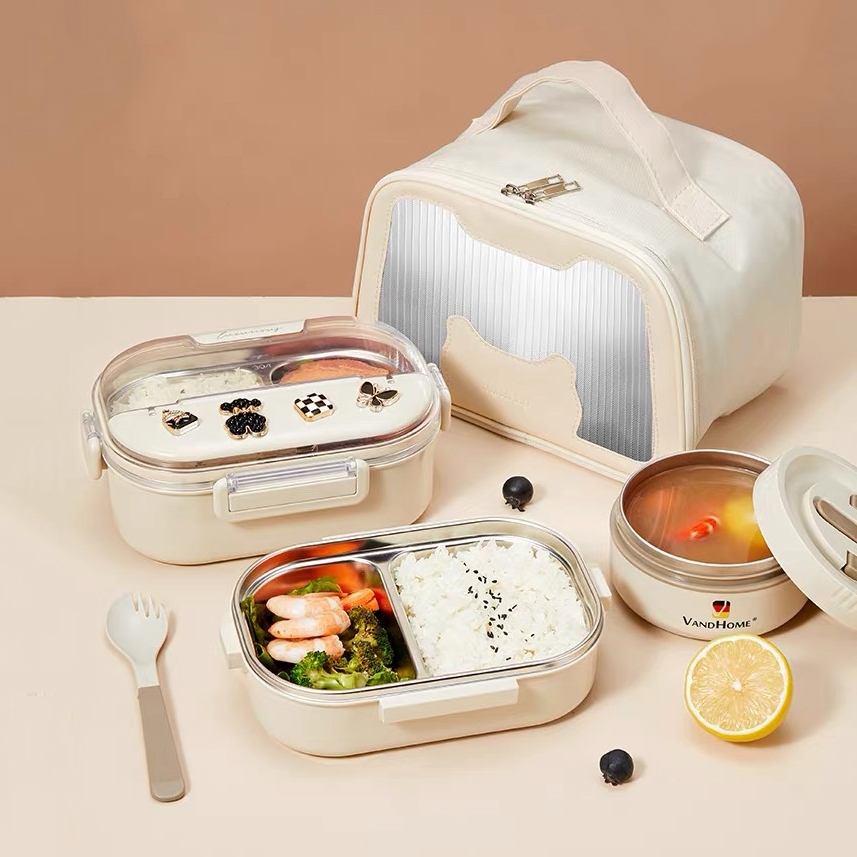Jual 【Stainless 304】Starlight Lunch Box 700/750ml Stainless 304 Sekat 2 ...