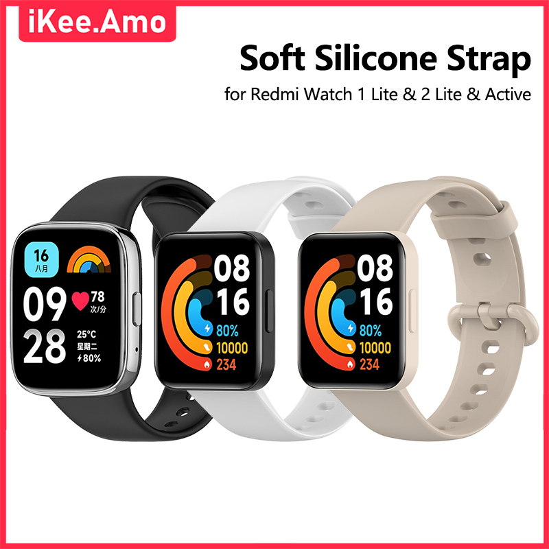 Jual Redmi Watch 3 Active Soft Silicone Strap Redmi Watch 1 Lite/2 Lite ...