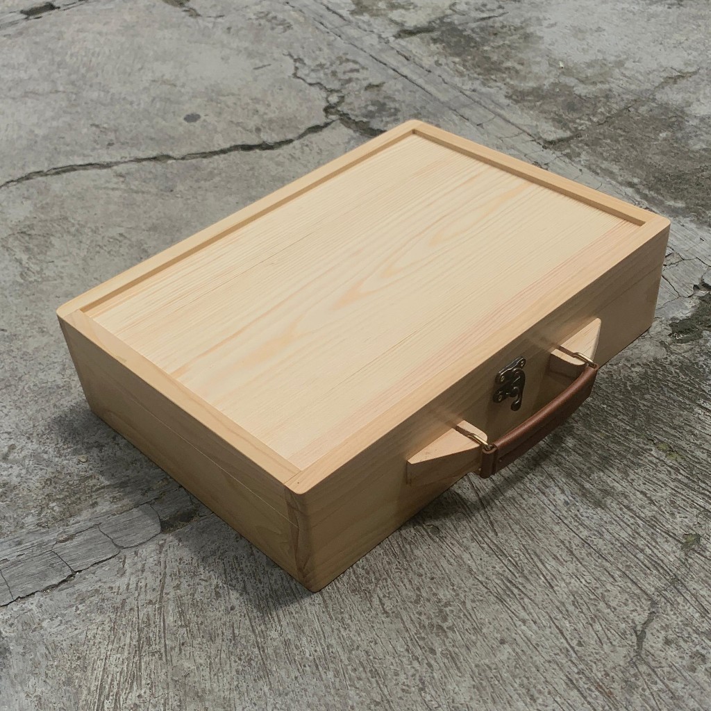 Jual Box Album Koper Handle Kulit 30x20 HBRHPER 32X22X6 | Shopee Indonesia