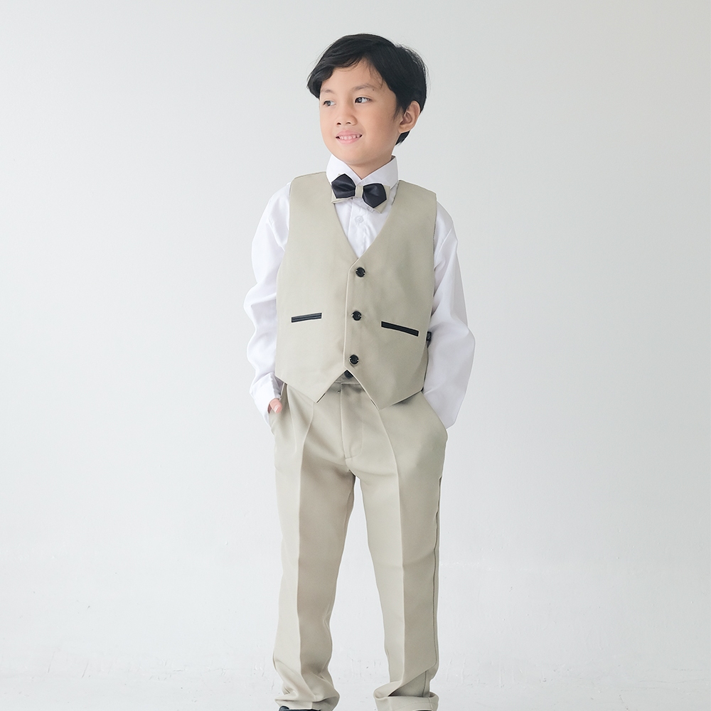 Jual S The Label Gabriel Vest | Setelan 4in1 Rompi Formal Pesta ...