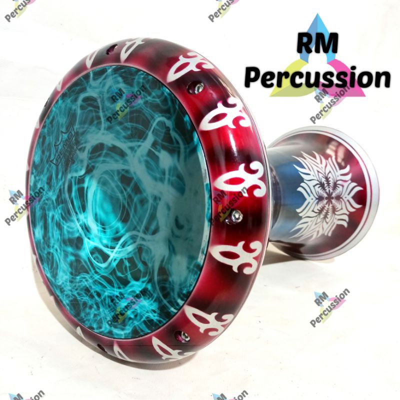 Jual Darbuka 9 inc Remo full set ( Tas Full Busa+Kunci L) Lengkap ...