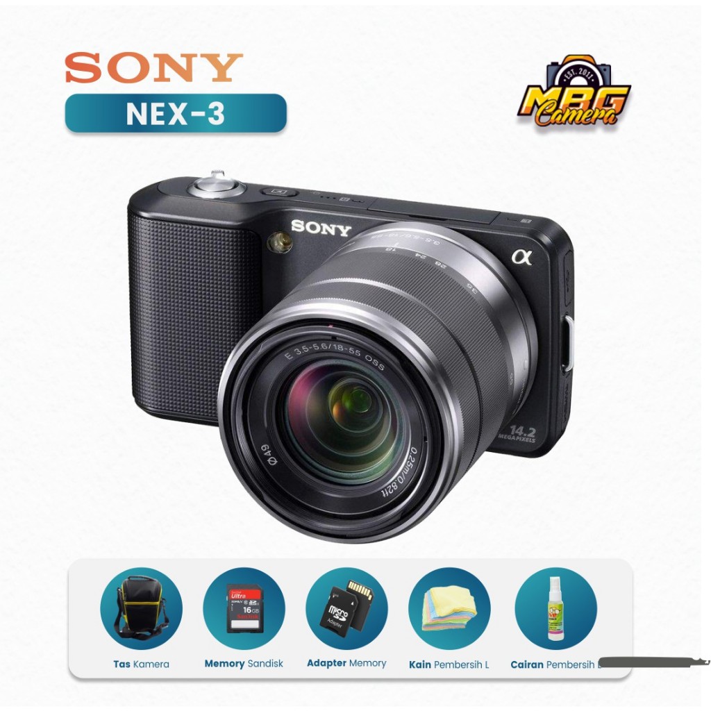 Jual SONY NEX-3 MIROLES NEX3 SPEK MANTAP ABIS SUDAH WIFI BERGARANSI TOKO MBG | Shopee Indonesia