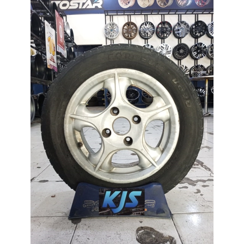 Jual Velg Racing Kijang Second Ring 14 Lebar 5Pcd 4x114 Ban Bonus R14 Buat Kijang Super Long LSX ...