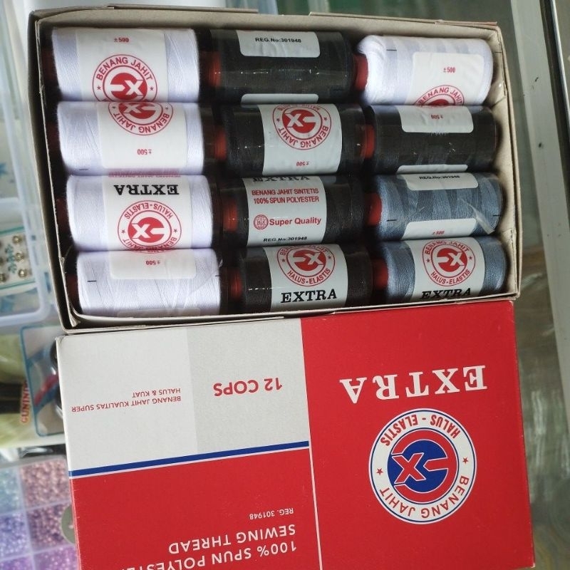 Jual Benang jahit EXTRA | Shopee Indonesia