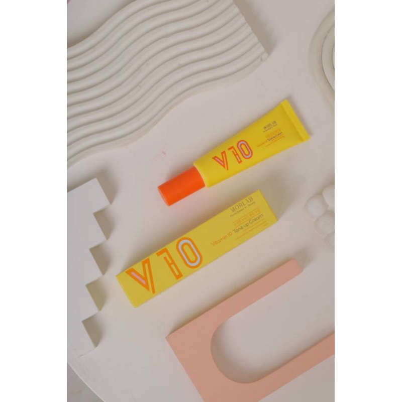 Jual MORLAB V10 Vitamin Tone Up Cream With Idebenone, V10 Morlab ...