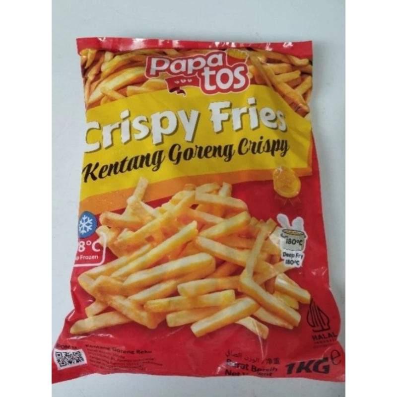 Jual Papatos Kentang Goreng Crispy 1kg | Shopee Indonesia