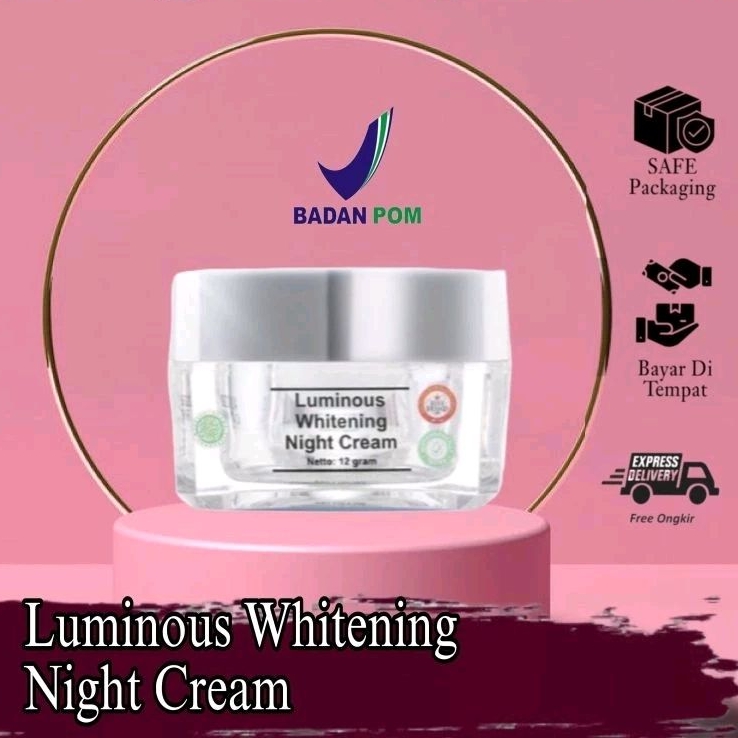 Jual LUMINOUS NIGHT CREAM MS GLOW ORIGINAL | Shopee Indonesia