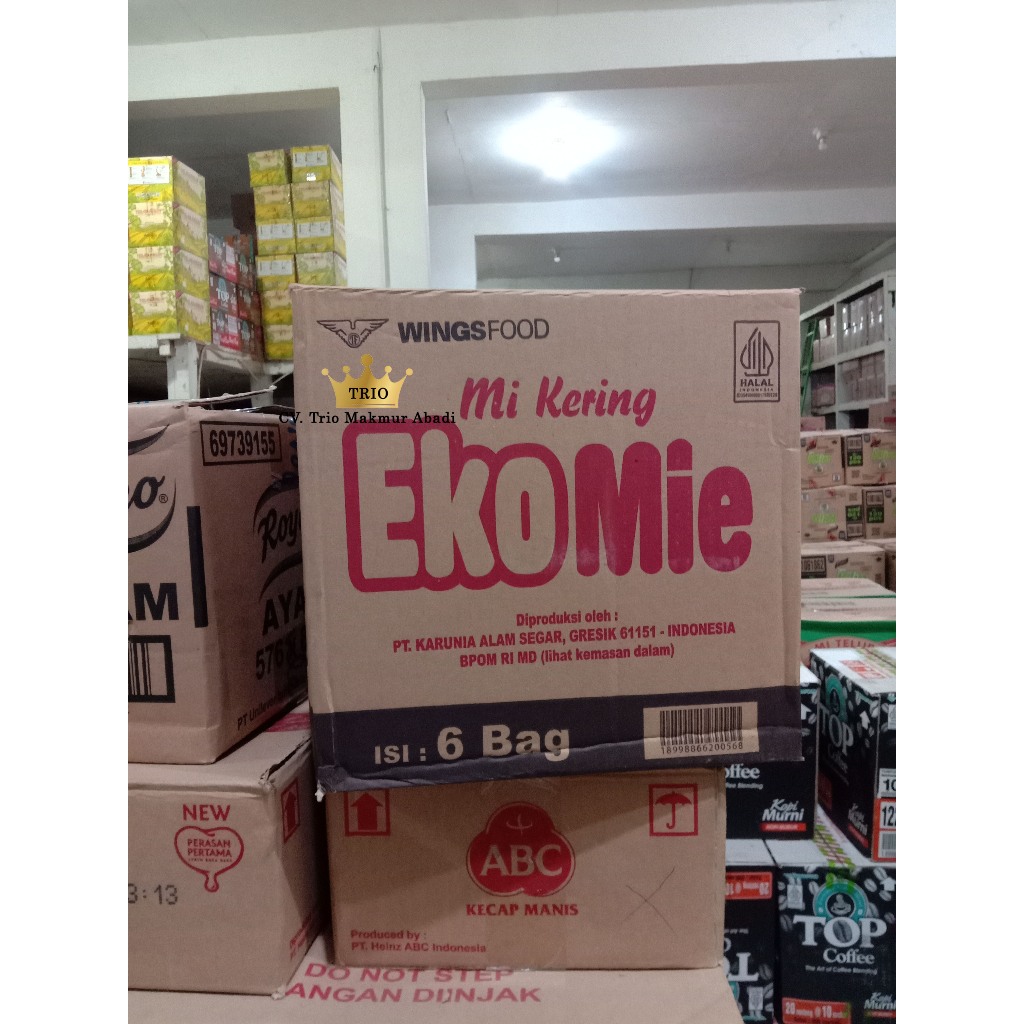 Jual Ekomie Pack Isi 6 600g 1 Dus Isi 6 Pack | Shopee Indonesia