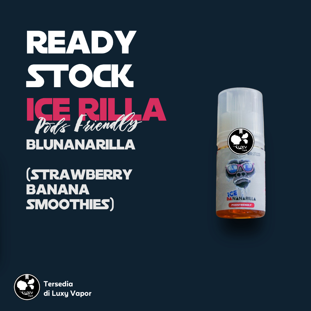 Jual Ice Rilla Bananarilla Pods Friendly | Shopee Indonesia