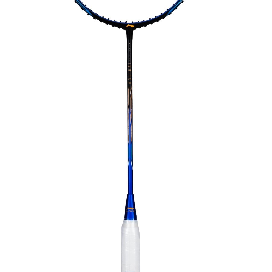 Jual New Full Set Raket Badminton Lining Ignite 8 Black / Blue / Old ...