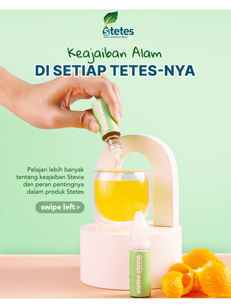 Jual 5 ML GULA PENCEGAH DIABETES RENDAK KALORI STETES STEVIA BOTOL ...