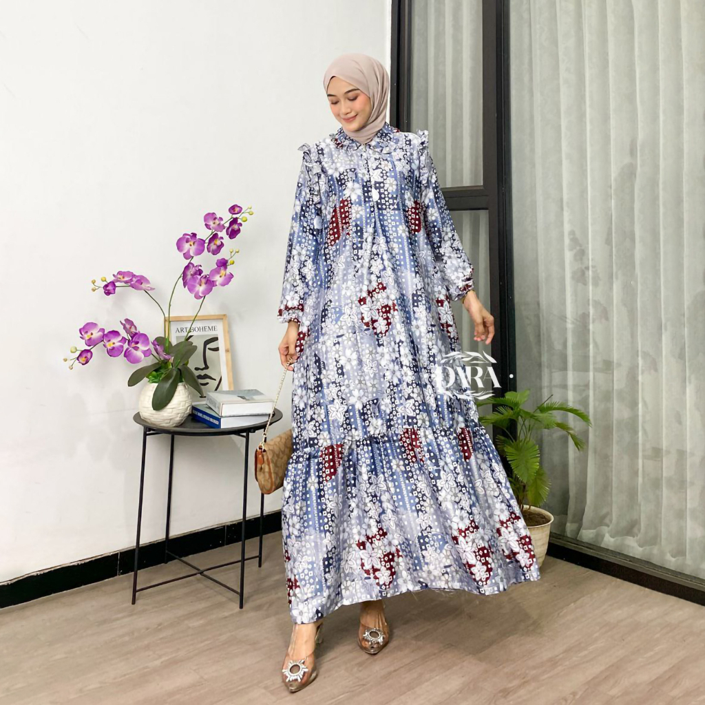 Jual CUCI GUDANG | Gamis Silk Adira | Gamis Silk Premium Terbaru 2025 ...