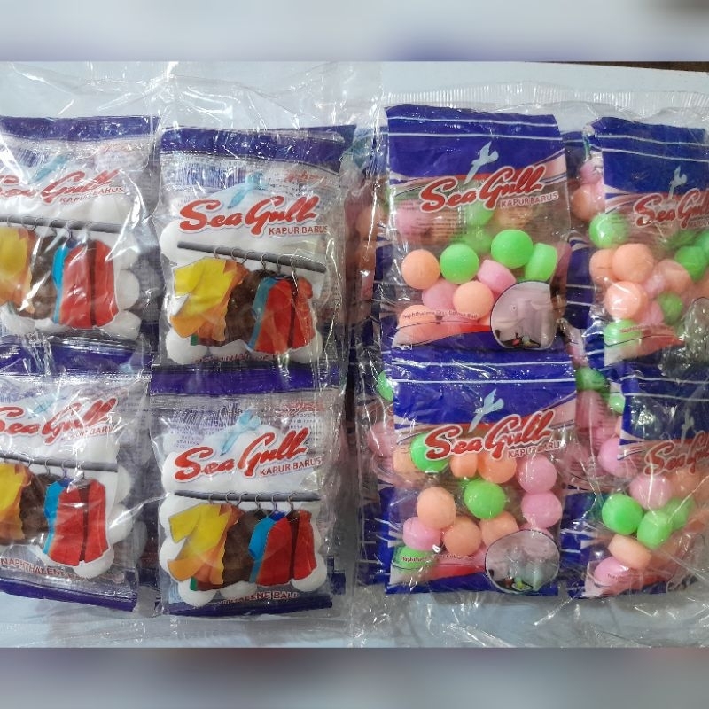 Jual kapur barus_kamper SEAGULL 1 renteng 12 bungkus | Shopee Indonesia