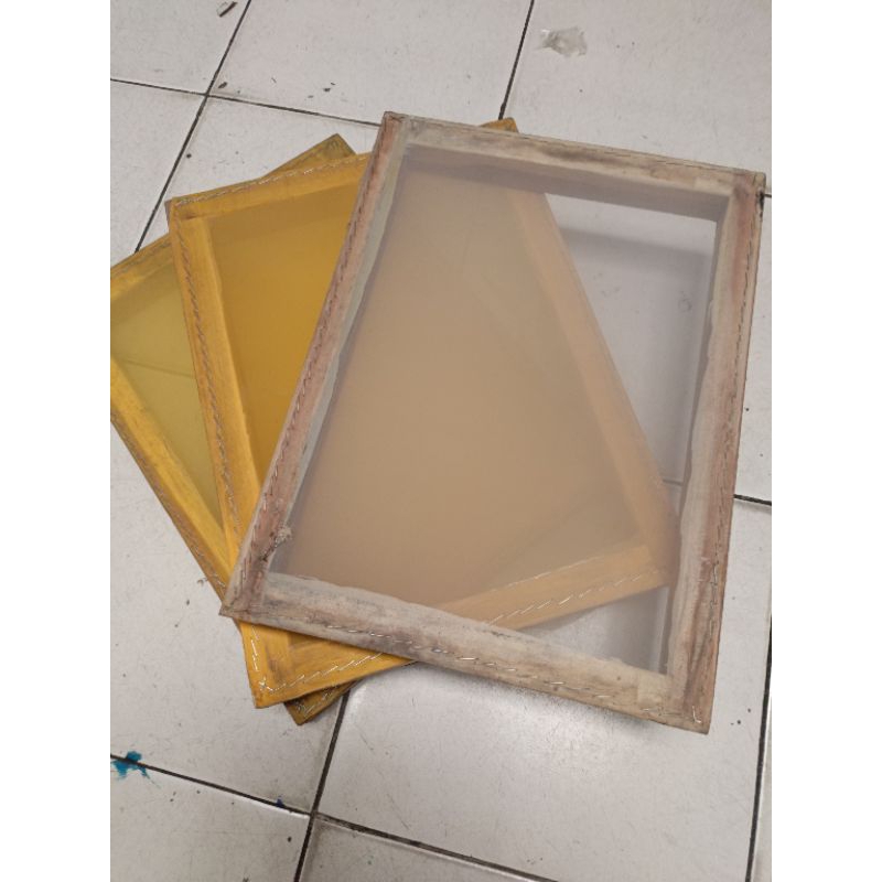 Jual Screen Kayu Sablon | Frame Screen kayu Sablon | Shopee Indonesia