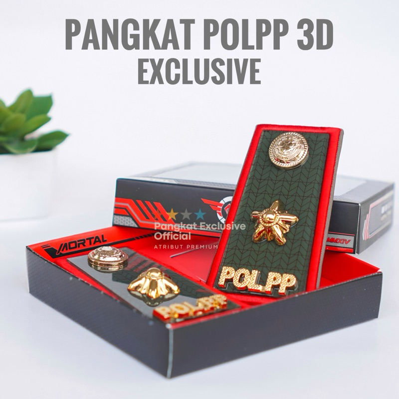 Jual PANGKAT SATPOL PP 3D PREMIUM - PANGKAT SATPOLPP 3D PANGKAT POLPP ...