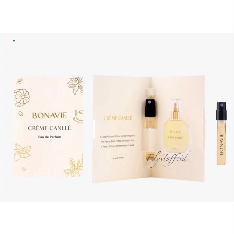 Jual Bonavie Eau De Parfum Creme Canele Mini Parfume Fleur du Jardin ...