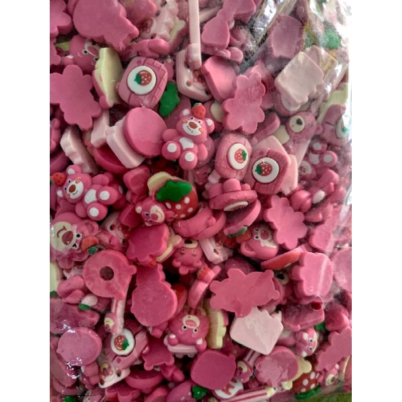 Jual Manik Clay Karakter Lotso Pink Dop 500pcs | Shopee Indonesia