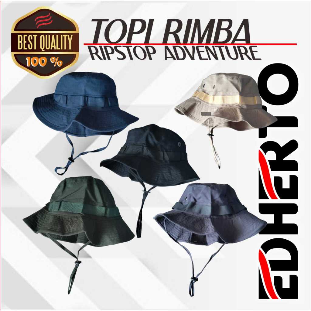 Jual Topi Rimba Adventure - Topi Gunung Edherto Adventure gear - Topi ...