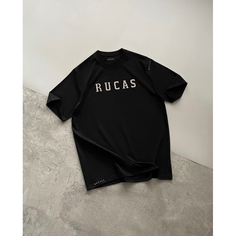 Jual RUCAS TEE "The Initial" Hand Stich Black | Shopee Indonesia