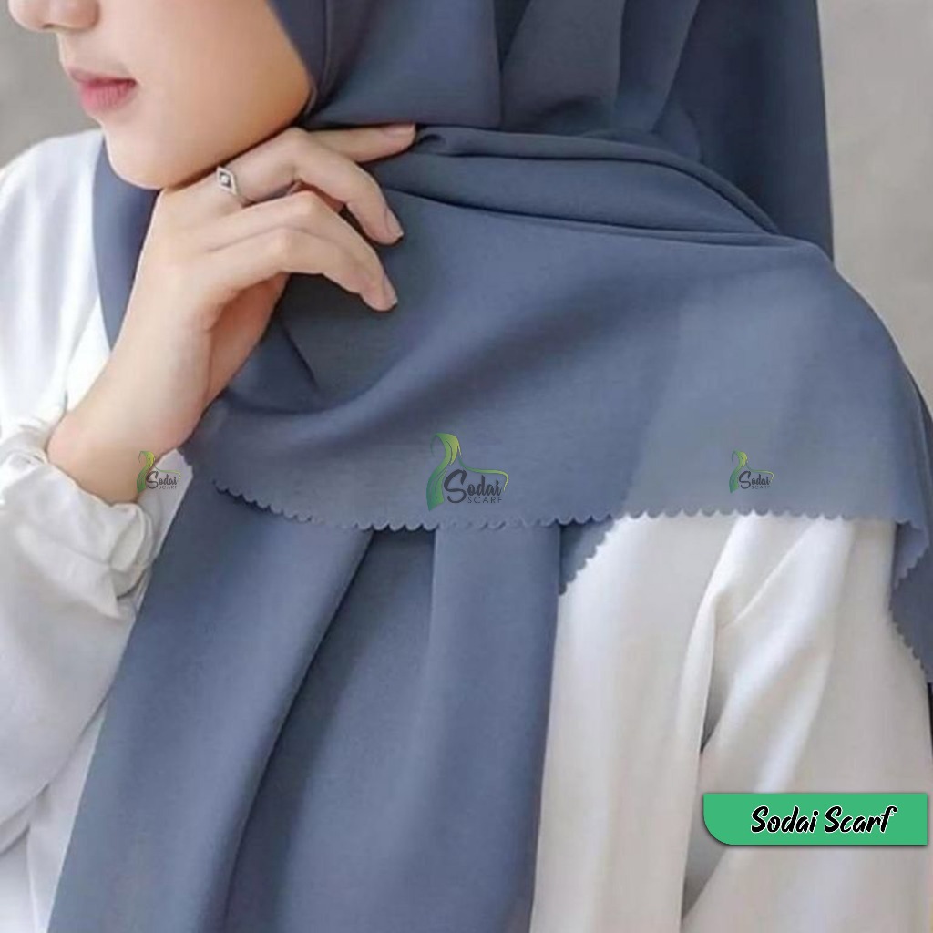 Jual Paris Premium Voal Laser Cut/ Segi Empat Voal Laser cut polos/kerudung voal | Shopee Indonesia