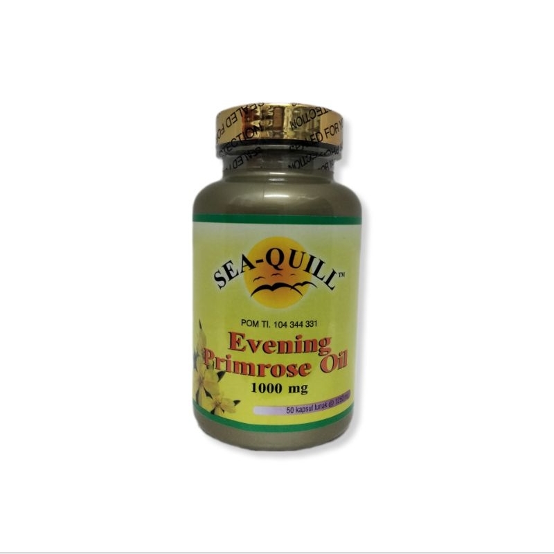 Jual Sea Quill EVENING PRIMROSE OIL 1000mg 50 Softgels | Shopee Indonesia