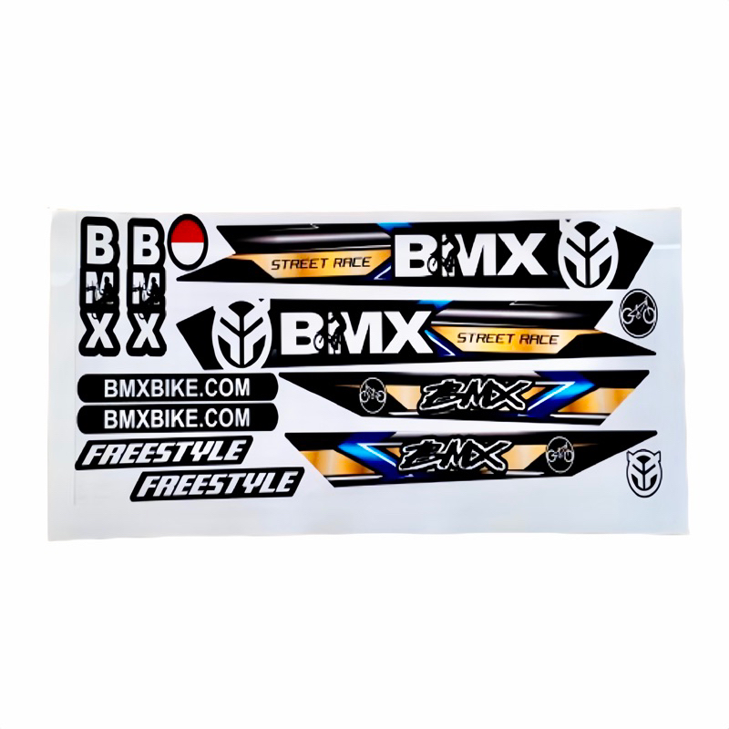 Jual Stiker Sepeda BMX Custom Freestyle Sticker Striping | Shopee Indonesia
