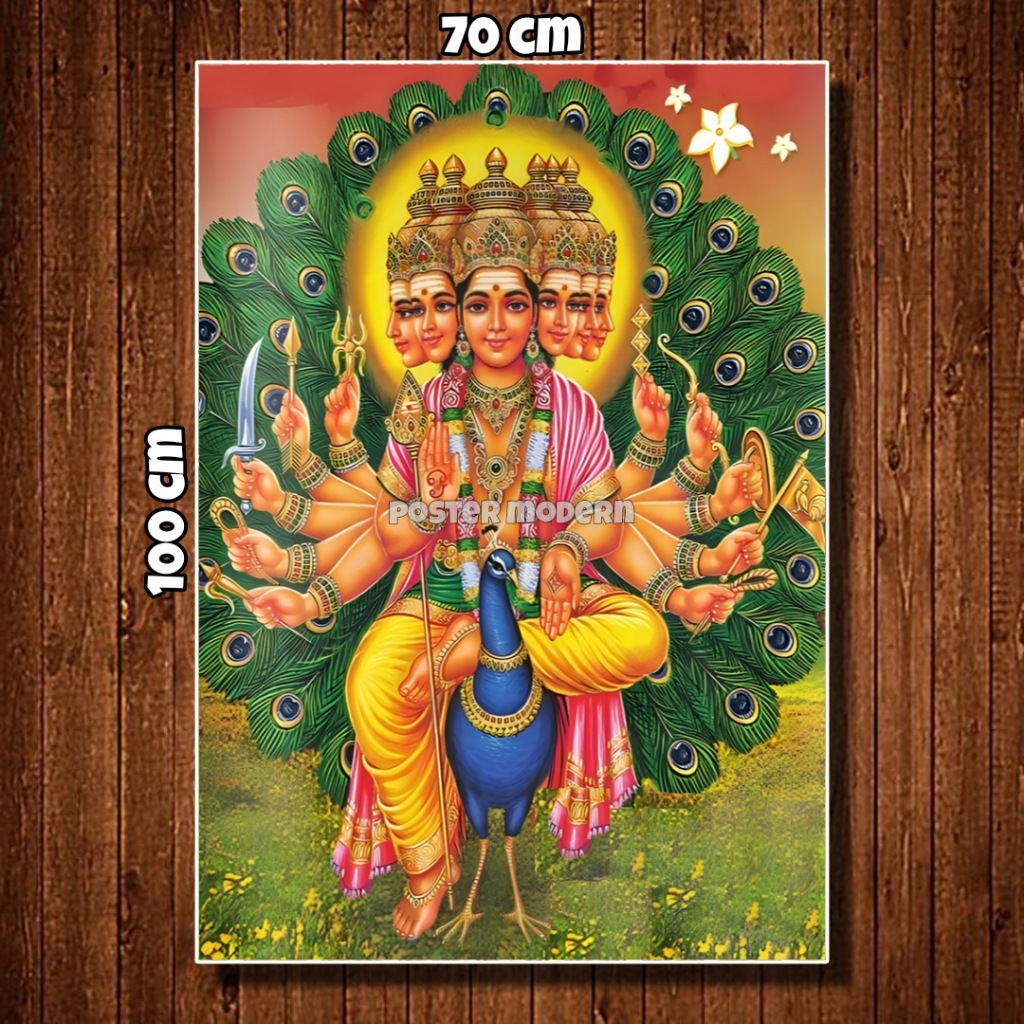 Jual HIASAN DINDING POSTER DEWA BRAHMA UKURAN JUMBO #06 / POSTER DEWA ...