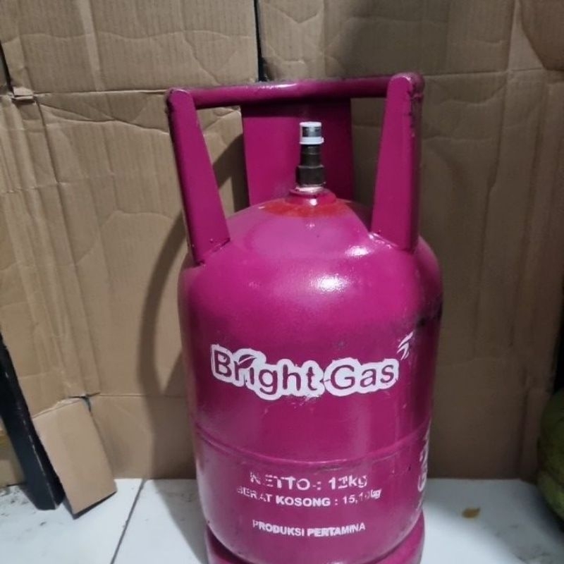 Jual TABUNG GAS 12KG BRIGTH GAS PLUS ISI_LPG 12 kg dan kosong | Shopee Indonesia
