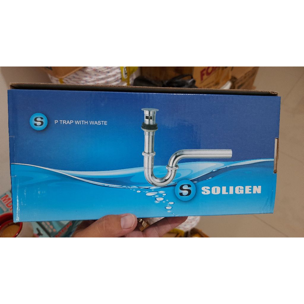 Jual Sifon Wastafel Soligen Stainless/FV/Sifon Angsa Soligen/Sifon ...