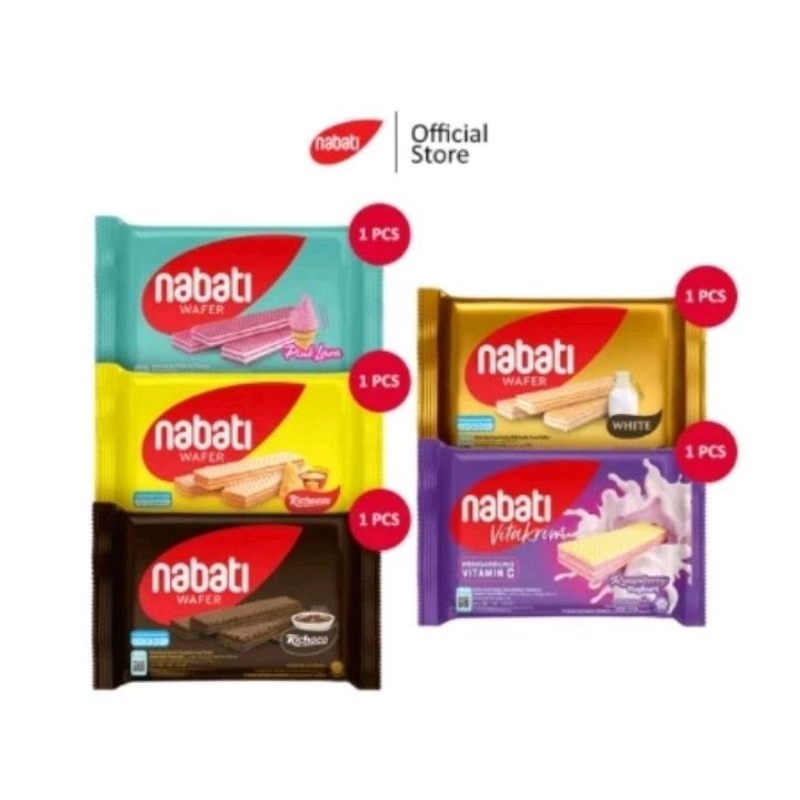 Jual Nabati Wafer 1 Pcs | Shopee Indonesia