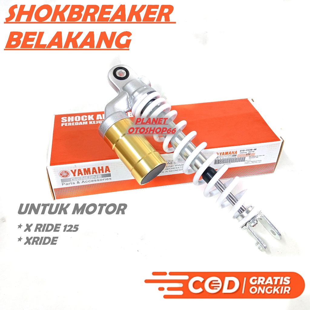 Jual SHOCK BELAKANG TABUNG XRIDE / X RIDE 125 SHOK BREAKER ...