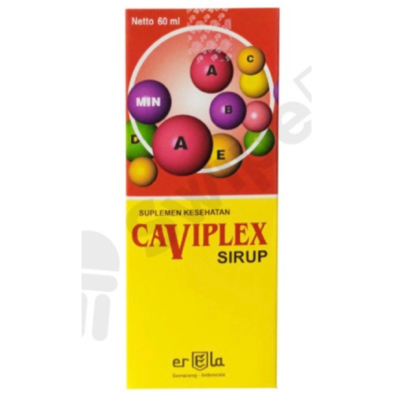 Jual CAVIPLEX Erela SIRUP DUS, BOTOL 60 ML* | Shopee Indonesia