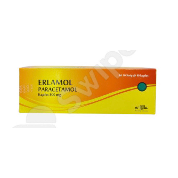 Jual ERLAMOL Erela KAPLET 500 MG BOX | Shopee Indonesia