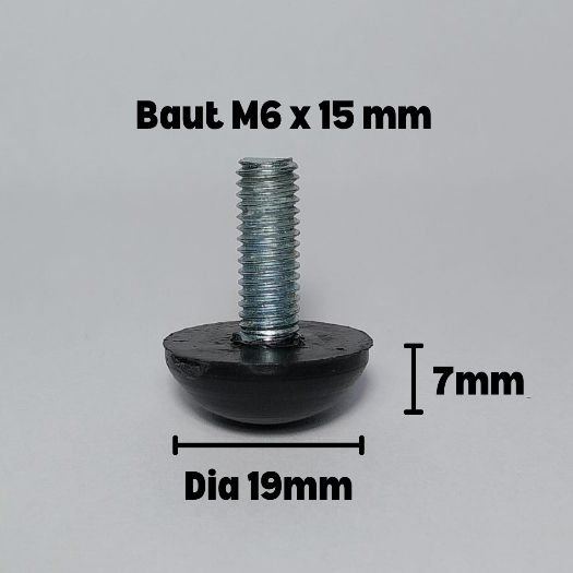 Jual Adjuster / Adjustable Glide / Baut Alas Kaki Meja dan Kursi M6 x ...