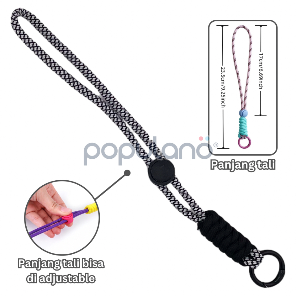 Jual Tali Gantungan Hp Hand Strap Gantung Handphone Cantolan Serbaguna ...